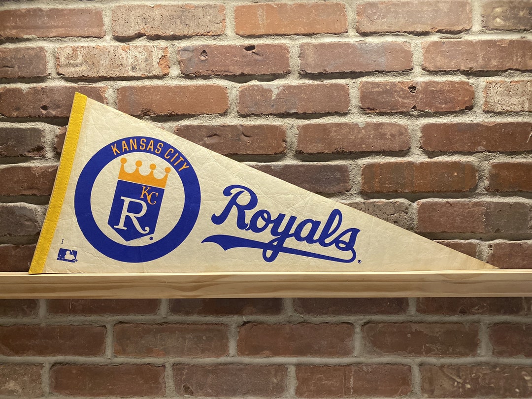 1980's Kansas City Royals MLB Large Vintage Pennant - Etsy