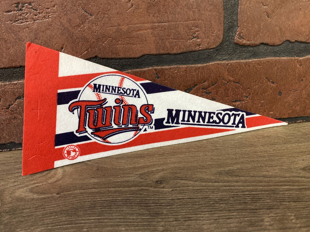 Mini 1990s Minnesota Twins Vintage Pennant - Etsy