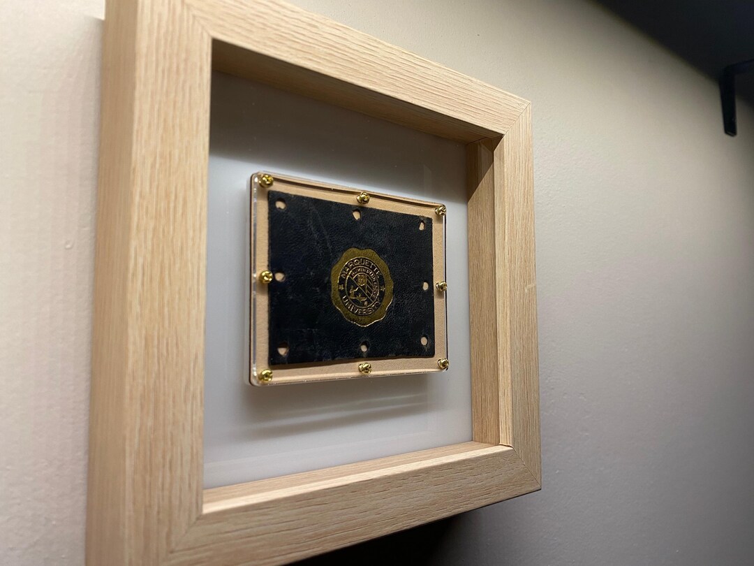 1930s Framed Marquette University Pennant Patch - Leather Premium ...