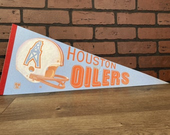 Houston Oilers Pennant - Etsy