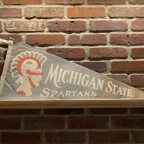 Michigan Pennant - Etsy