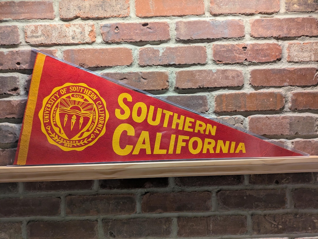 1950s University of Southern California USC Trojans NCAA Large Vintage ...