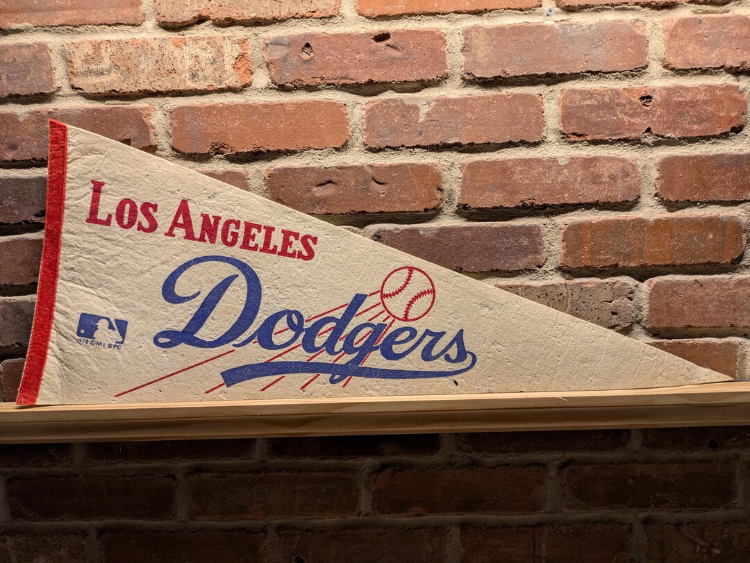 1970 Los Angeles Dodgers MLB Large Vintage Pennant - Authentic Sports ...