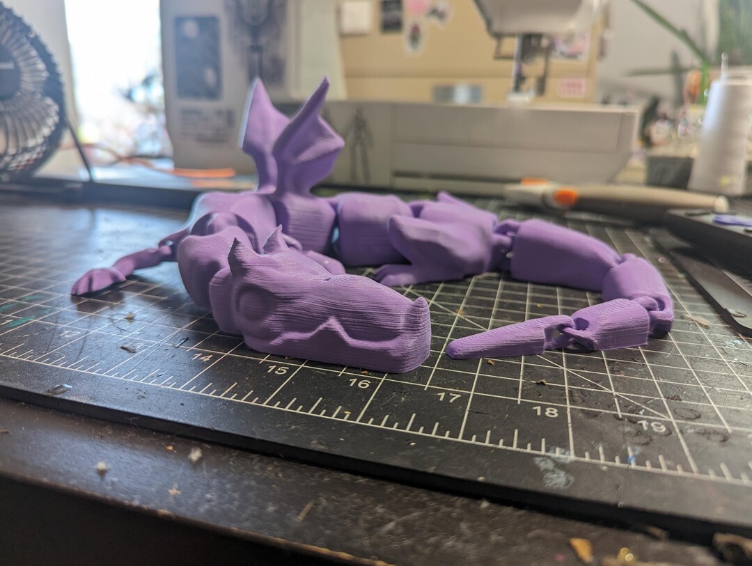 Lockheed Articulating Dragon, Wearable Fidget - Etsy