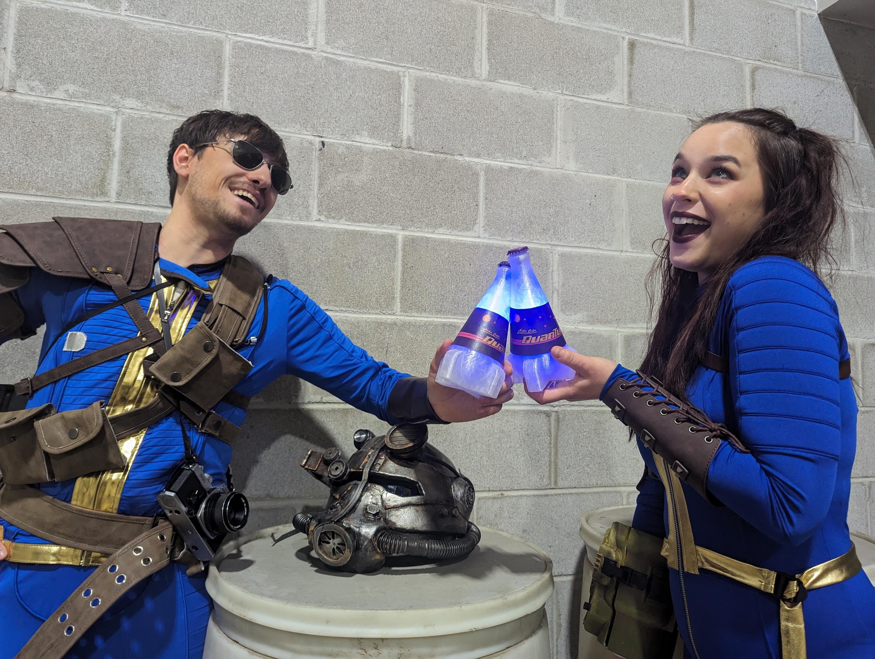 Fallout Inspired Nuka Cola Quantum Bottleled Lamp for Costume and Decor ...