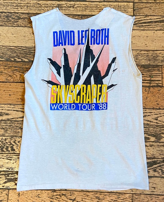 1988 Vintage David Lee Roth Skyscraper Tour Tee//Vint… - Gem