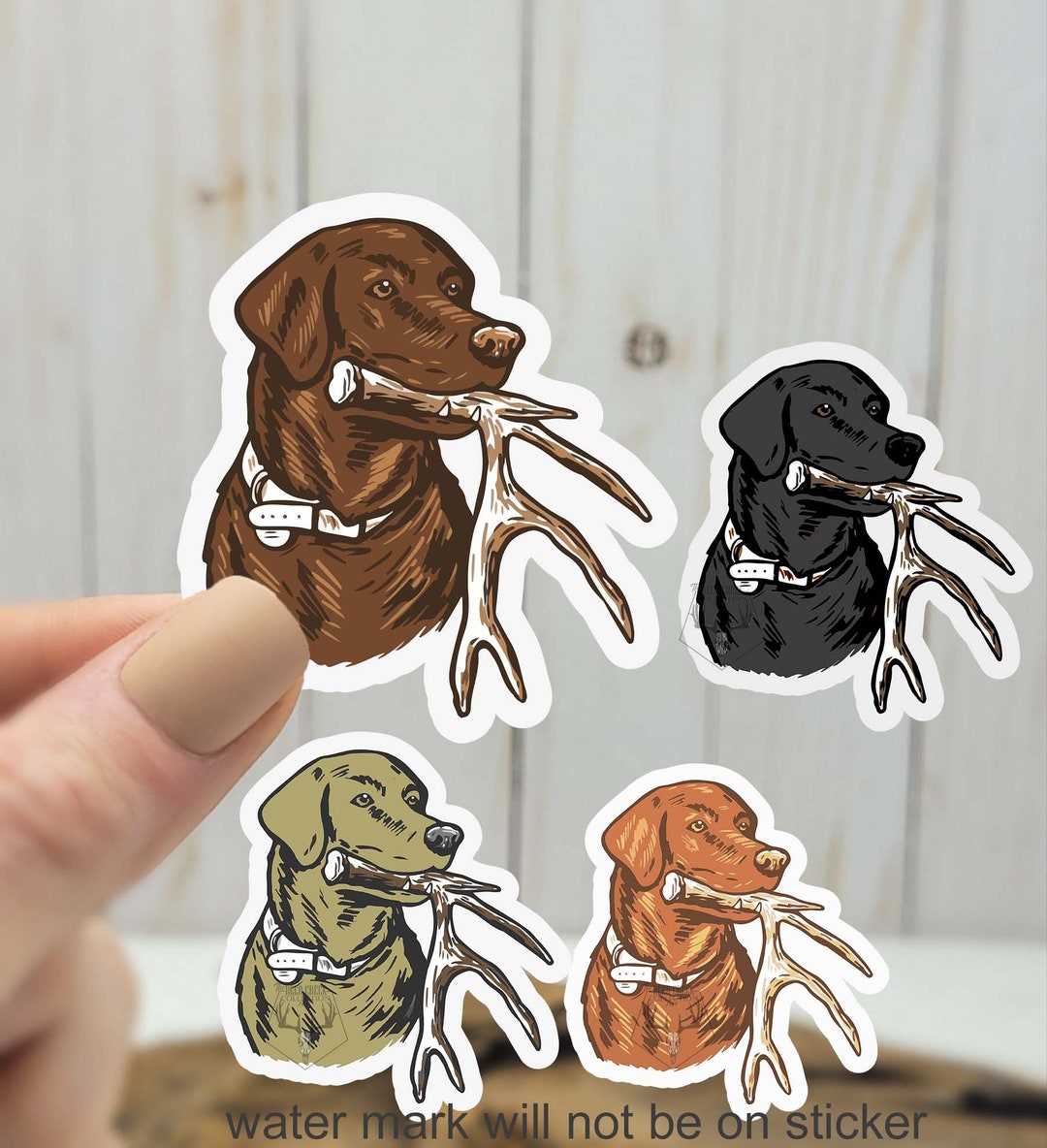 Shed Dog Antler Hunting Sticker - Etsy