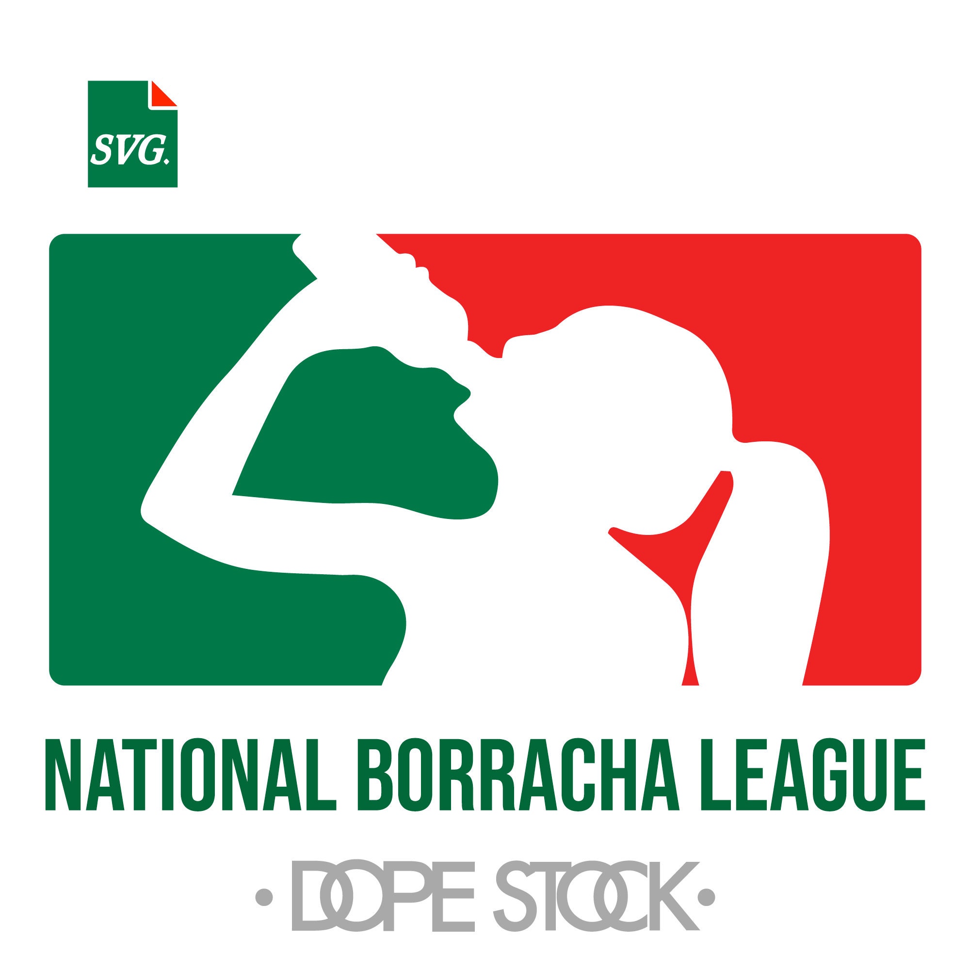 National Borracha League SVG. - Etsy