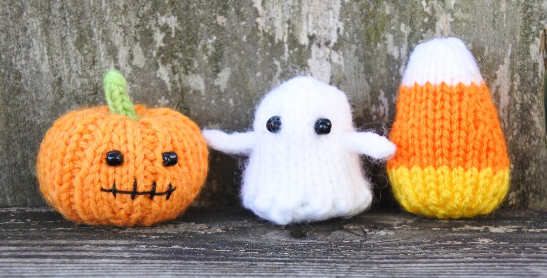Teeny Tiny Knitted Halloween Ornaments - Etsy