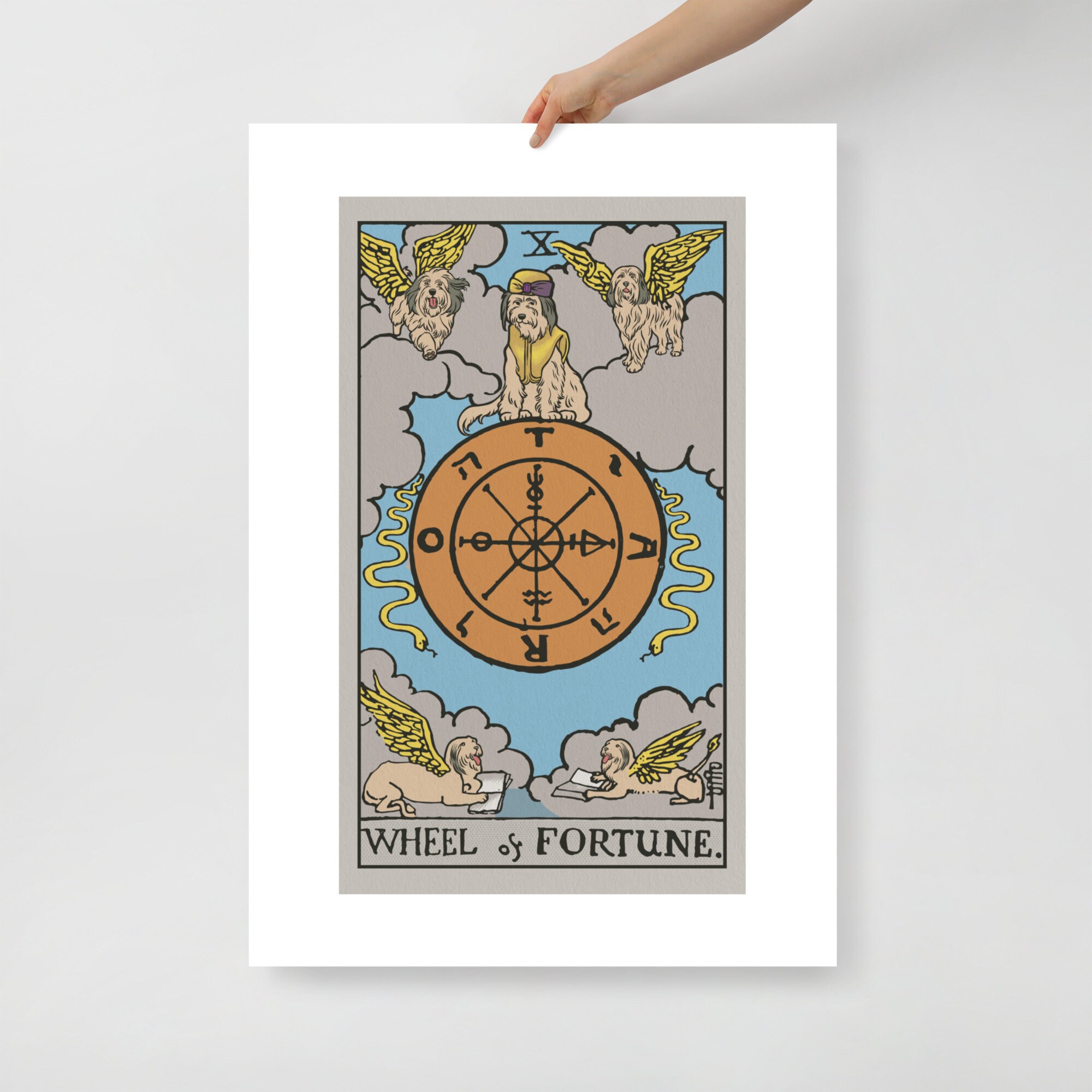 Gilmore Girls Paul Anka Tarot Card Deck Stars Hollow Wheel of Fortune ...