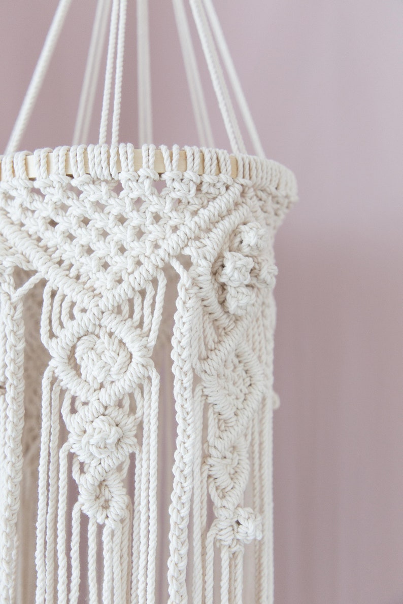 Macrame Baby Mobile Macrame Nursery Decor Boho Baby Decor - Etsy