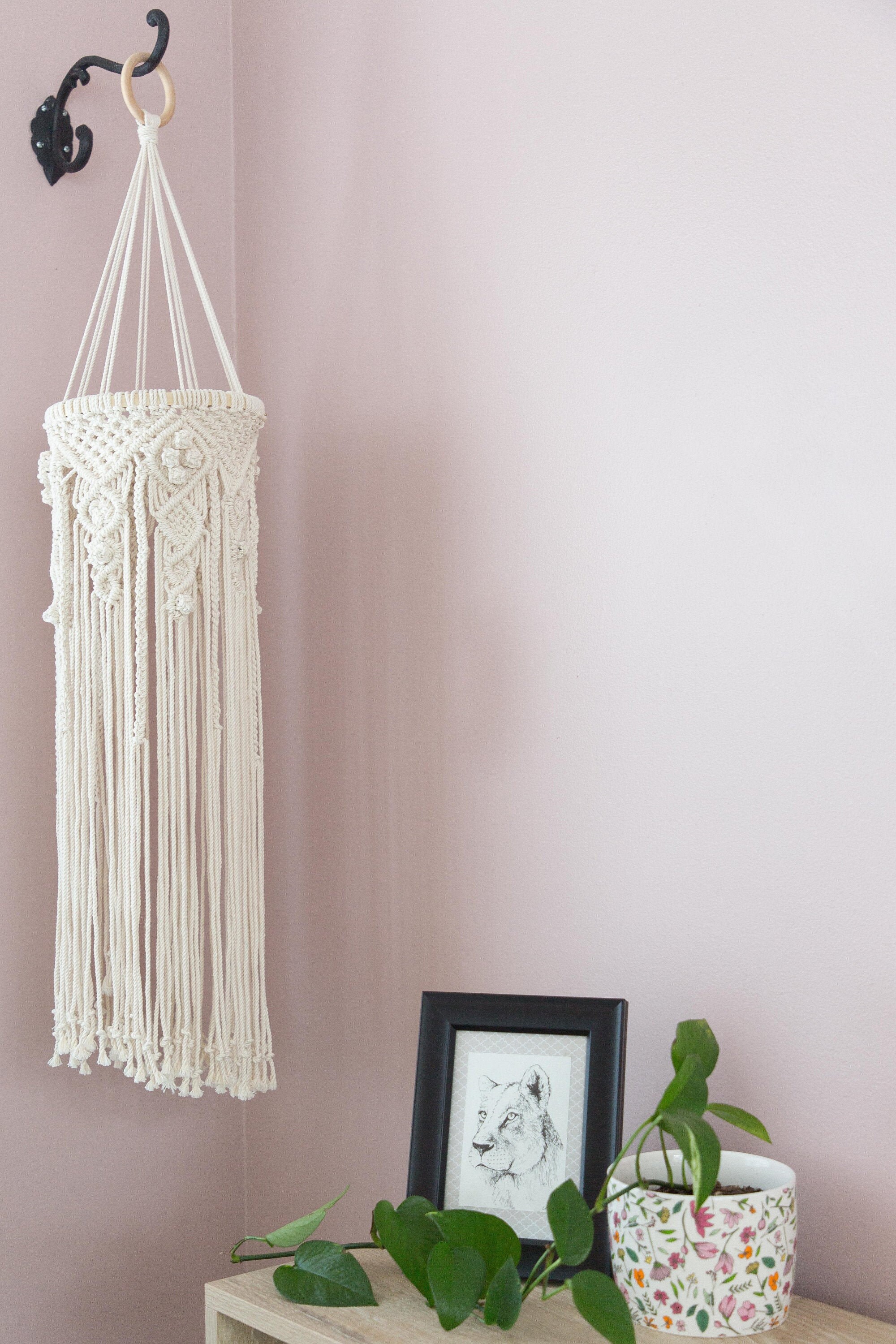 Macrame Baby Mobile Macrame Nursery Decor Boho Baby Decor - Etsy