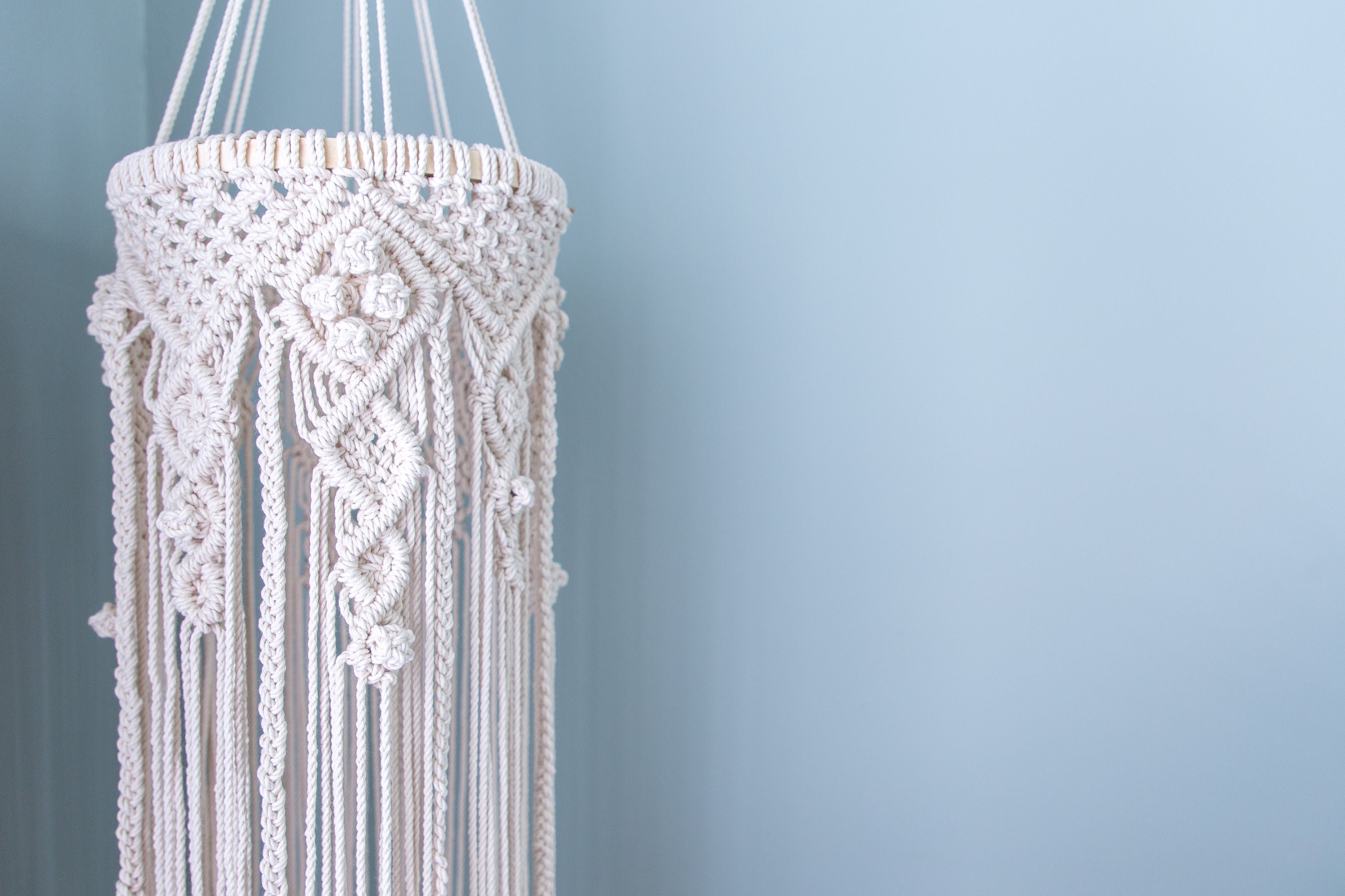 Macrame Baby Mobile Macrame Nursery Decor Boho Baby Decor | Etsy