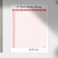 ULTIMATE Digital Running Log Spreadsheet Template for Google Sheets ...