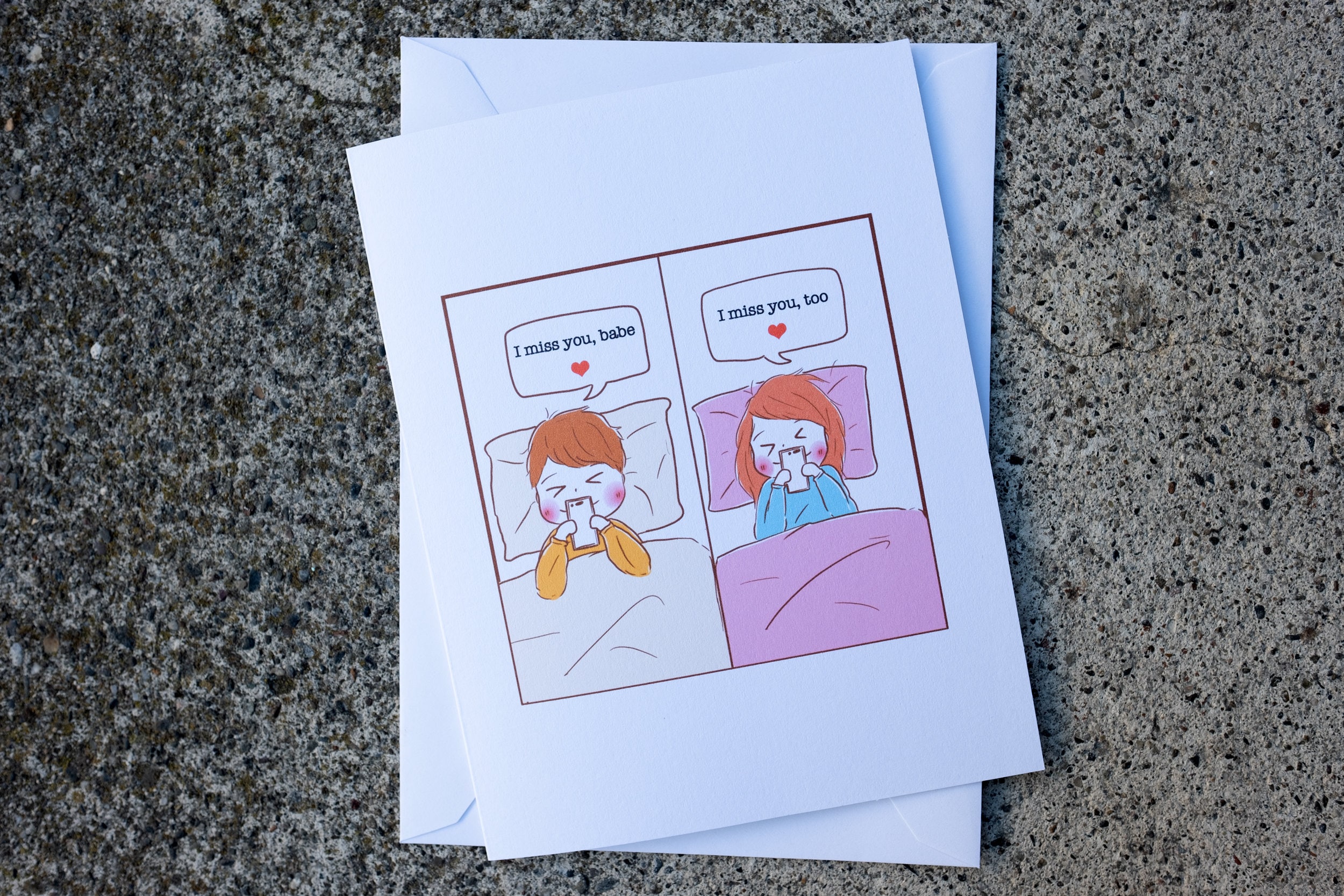 Distance Love Drawings