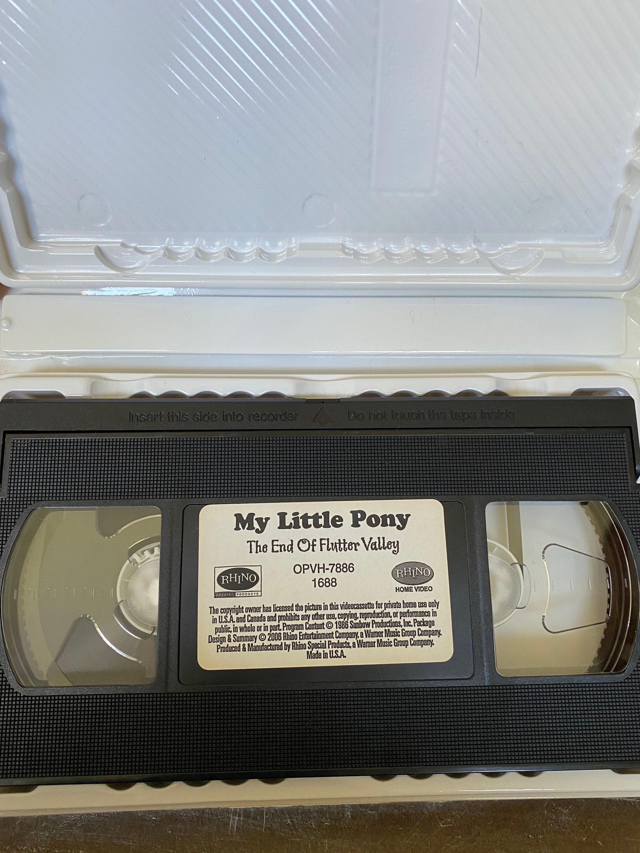 1986 My Little Pony the End of Flutter Valley Movie on VHS - Etsy
