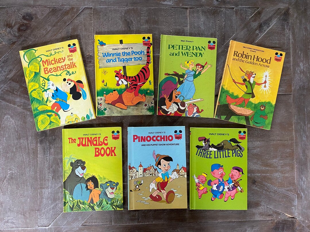Choose One Disney's Wonderful World of Reading Series Circa 1970's Book ...