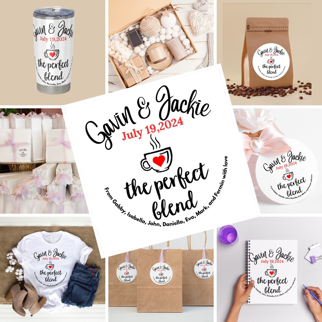 Personalized Custom Name & Date Label Sticker Template Edit in Canva ...