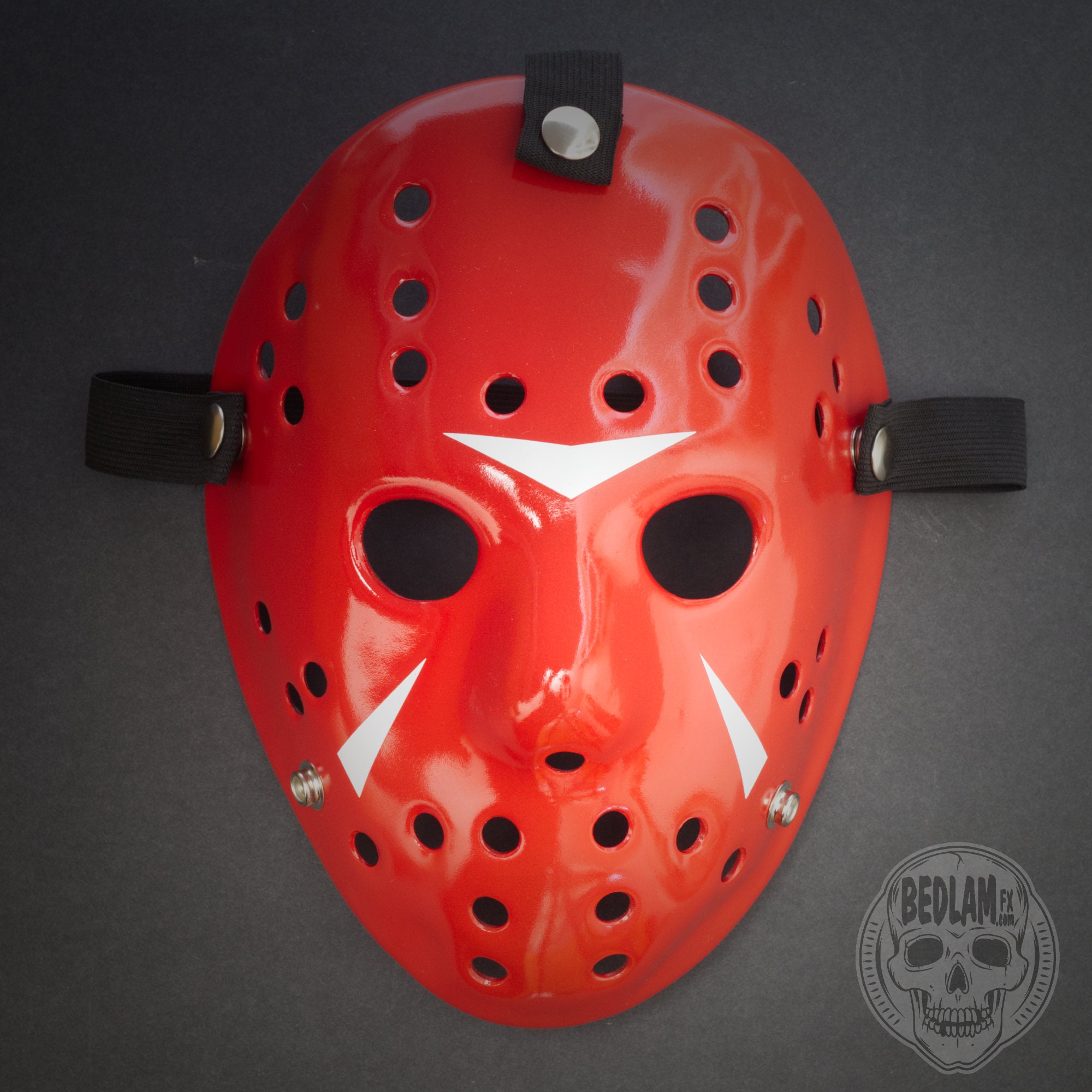 Red Hockey Mask