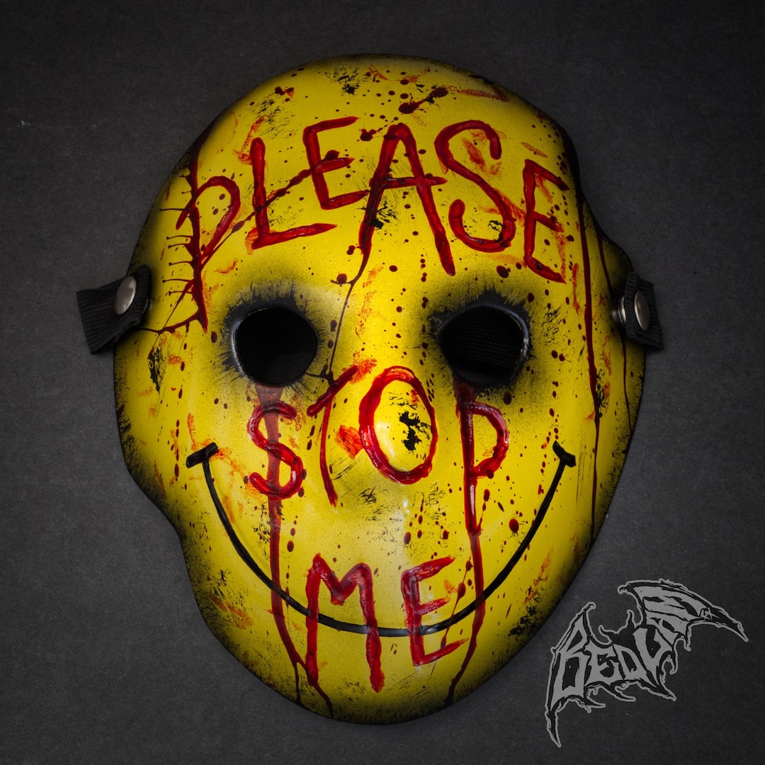 Manhunt Smiley Mask - Etsy