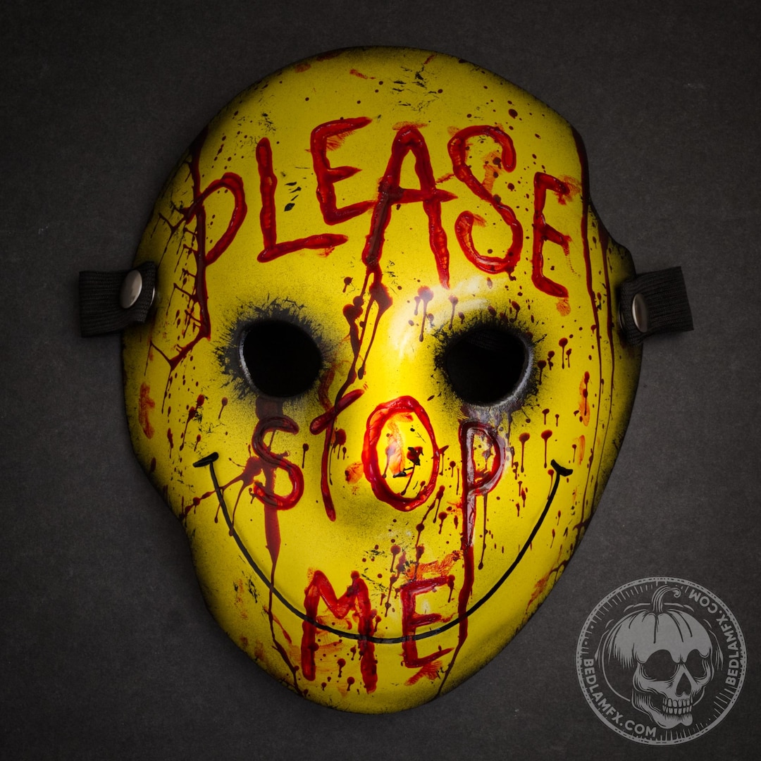 Manhunt Smiley Mask - Etsy