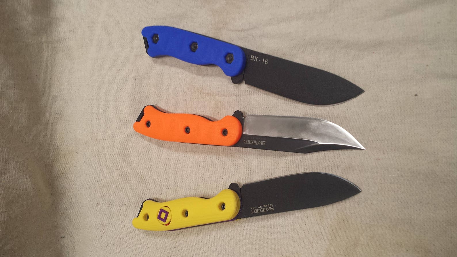 Becker Ka-bar BK16 BK15 BK17 Custom Knife Scales - Etsy