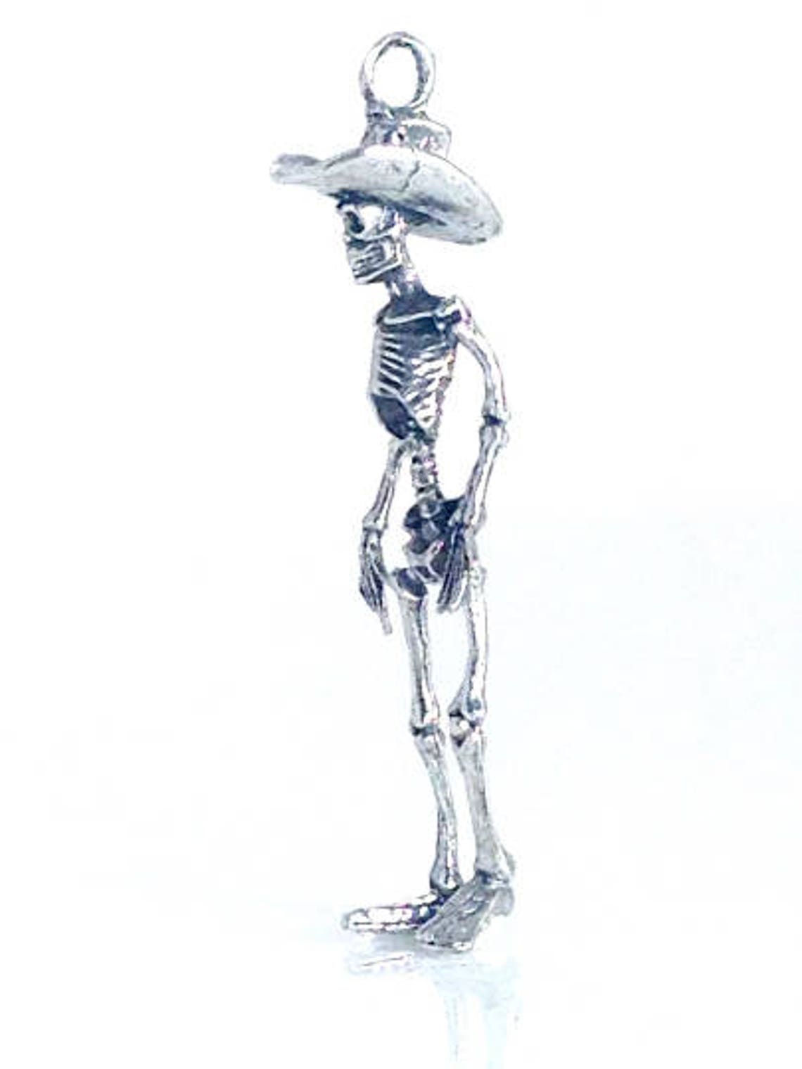 Cowboy Slim, Skeleton, Highly Detailed, the Original Sterling Silver ...