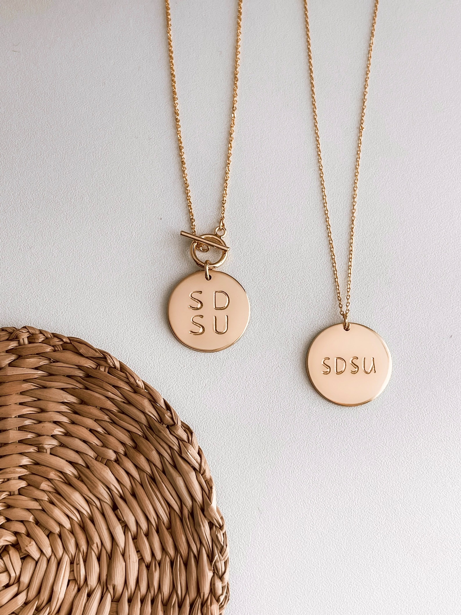 Sdsu//south Dakota State University//jackrabbit//18k Gold - Etsy