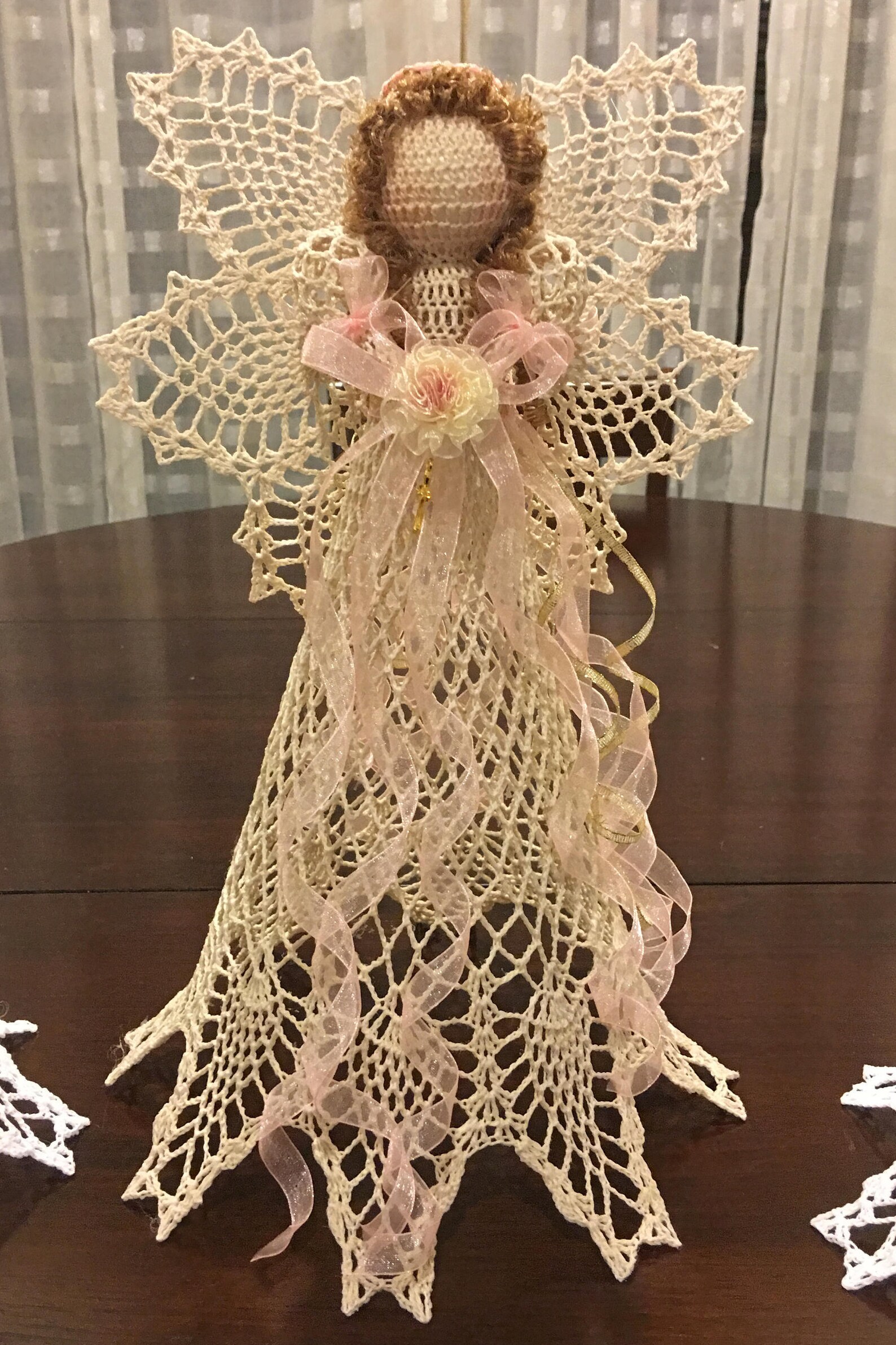 Custom Order Crochet Angel Angel Tree Topper Angel | Etsy