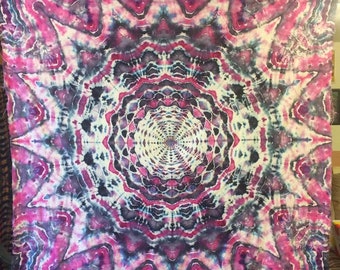 Tie dye tapestry | Etsy