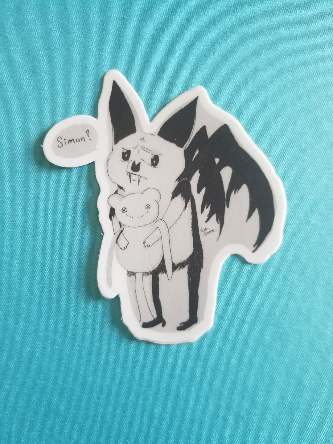 Marceline Baby Bat Vinyl Sticker Adventure Time Laptop Sticker Cute ...