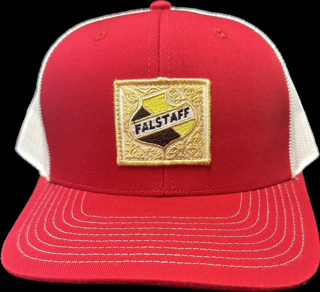 Big Red Falstaff Cap - Etsy