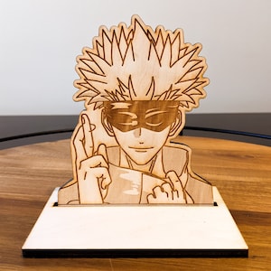 Laser Cut Anime Character Stands set C - Etsy