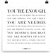 You Matter Poster - Etsy