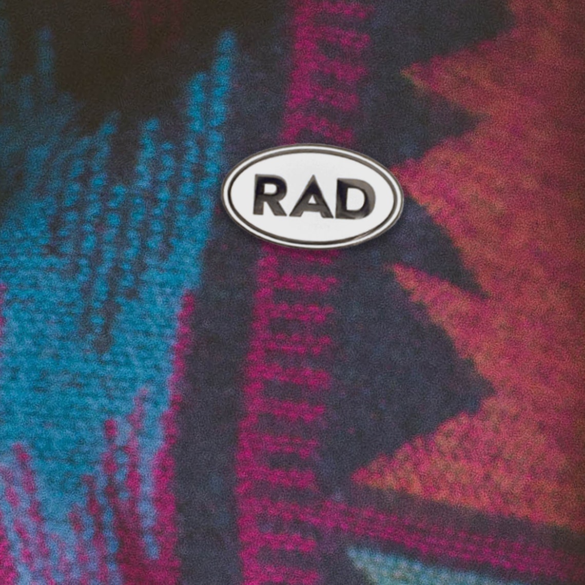 Rad Enamel Pin - Etsy