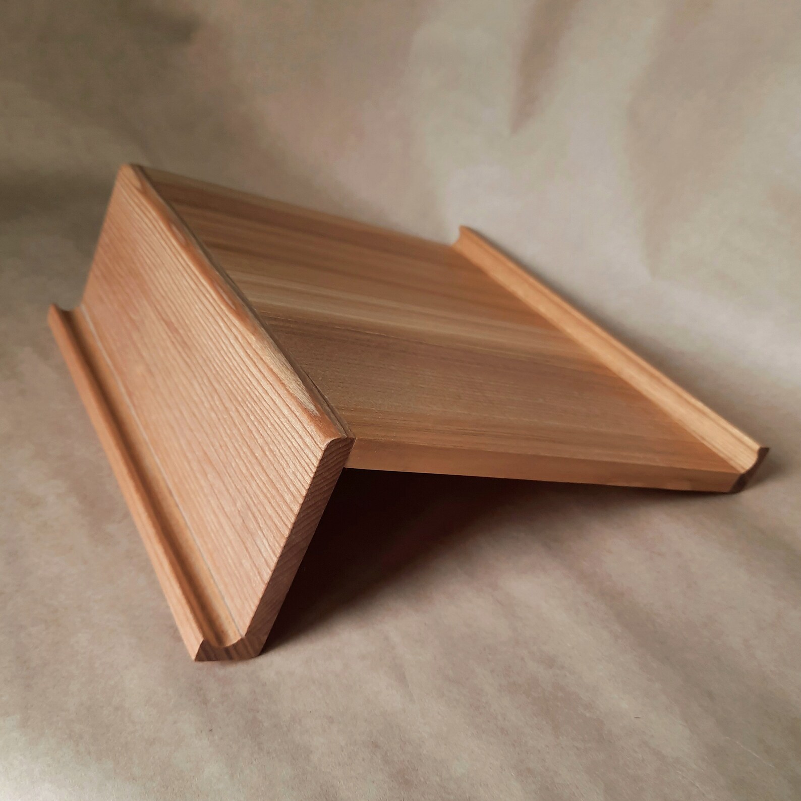 Tablet Stand Wood iPad Holder for Desk Tablet Holder Wood - Etsy