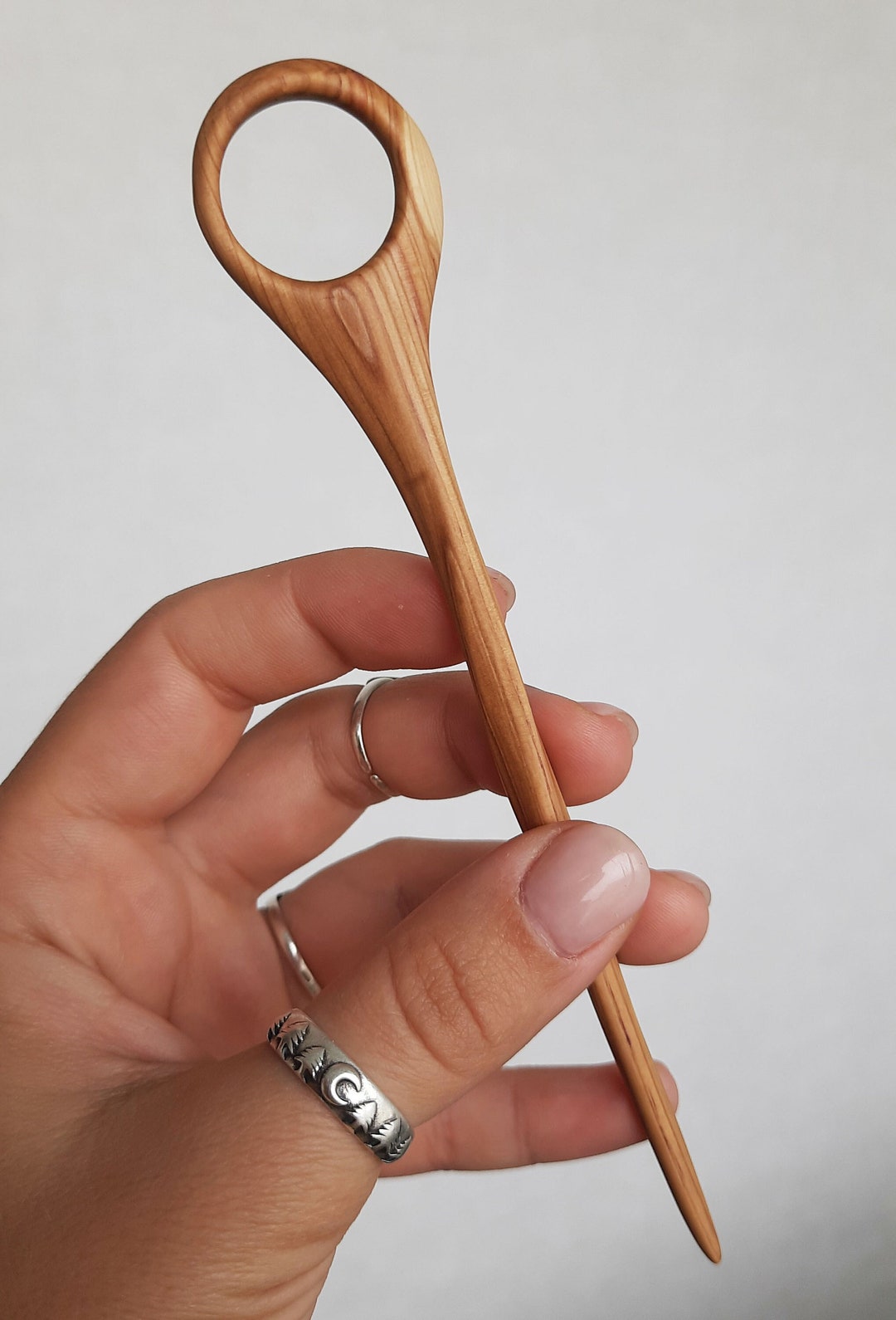 Minimalist Hair Pin Hair Stick for Long Hair Wood Carved Hair Stick - Etsy