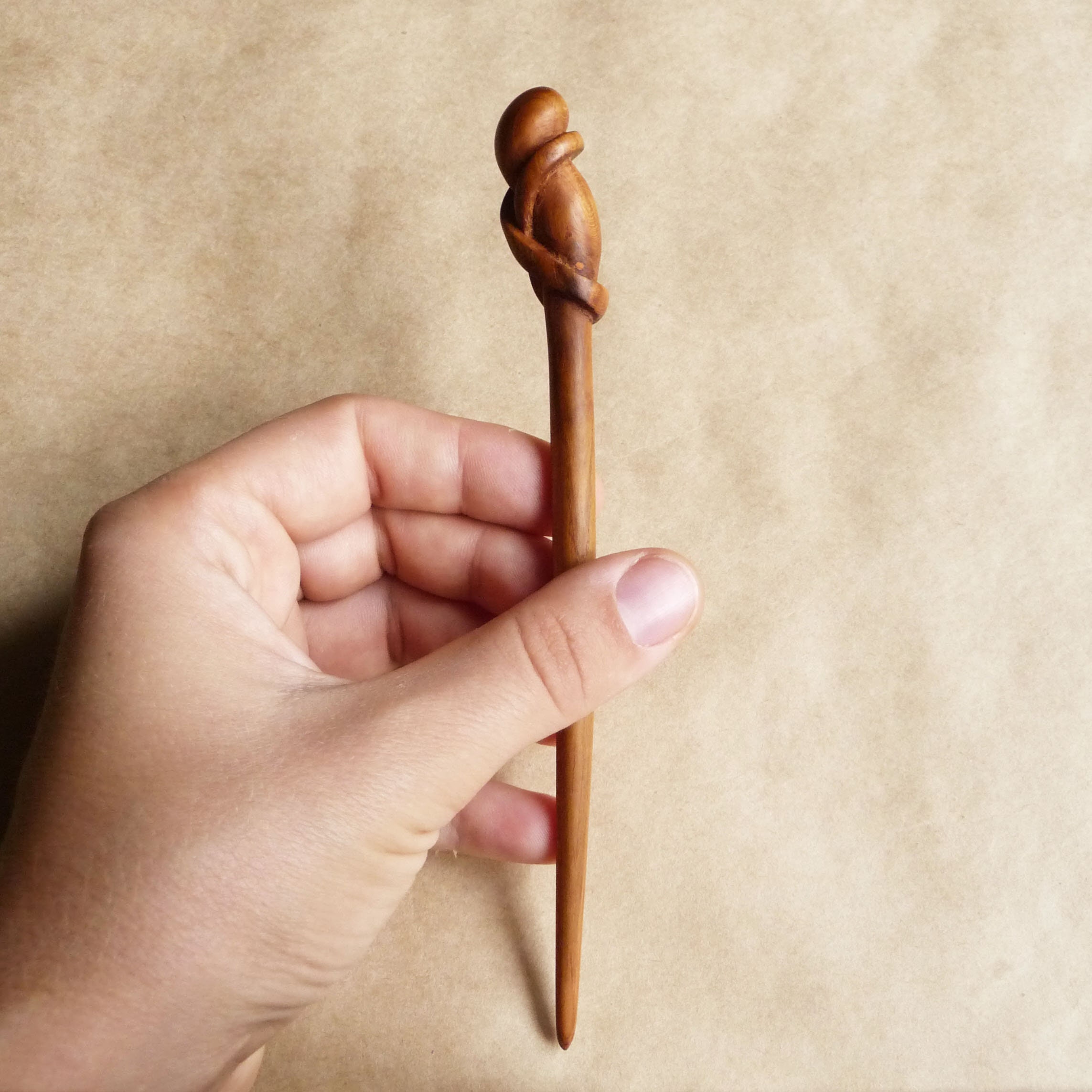 Carved hair stick wood Hair picks for women Wood hair pin for | Etsy