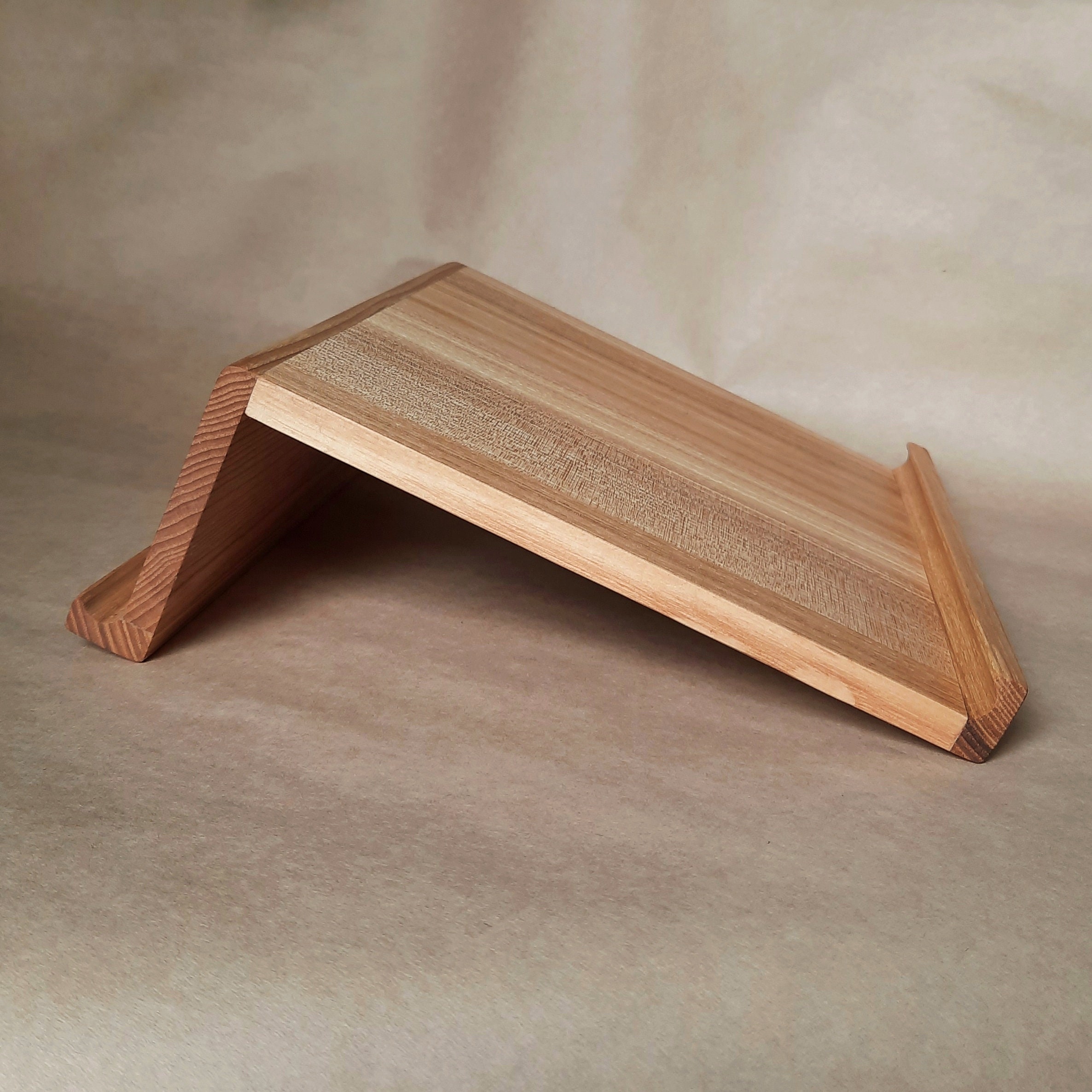Tablet Stand Wood iPad Holder for Desk Tablet Holder Wood - Etsy