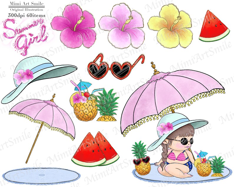 Summer Girl,cute Beach Fashion Swimwear Flamingo Swimming Ring Ice ...