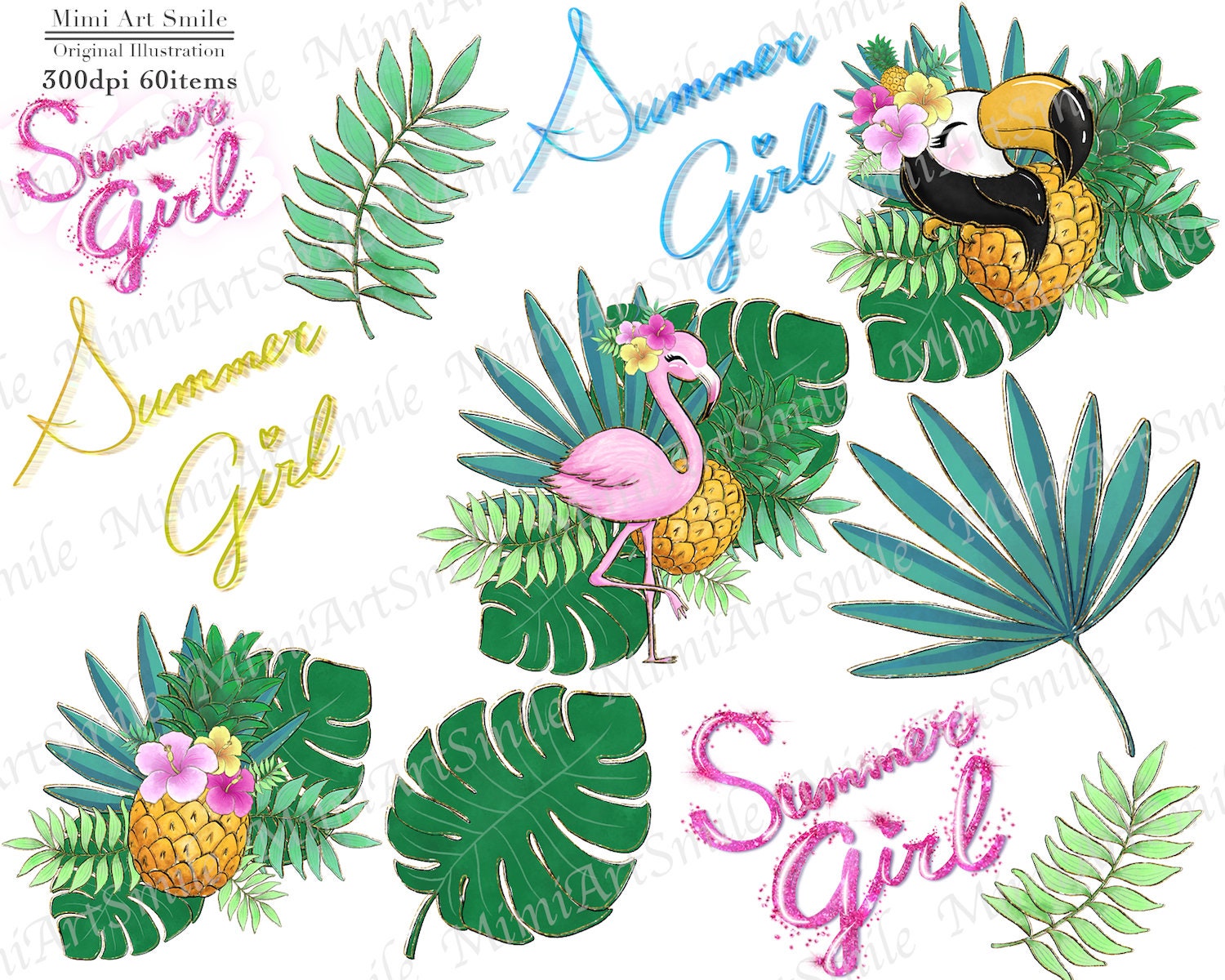 Summer Girl,cute Beach Fashion Swimwear Flamingo Swimming Ring Ice ...