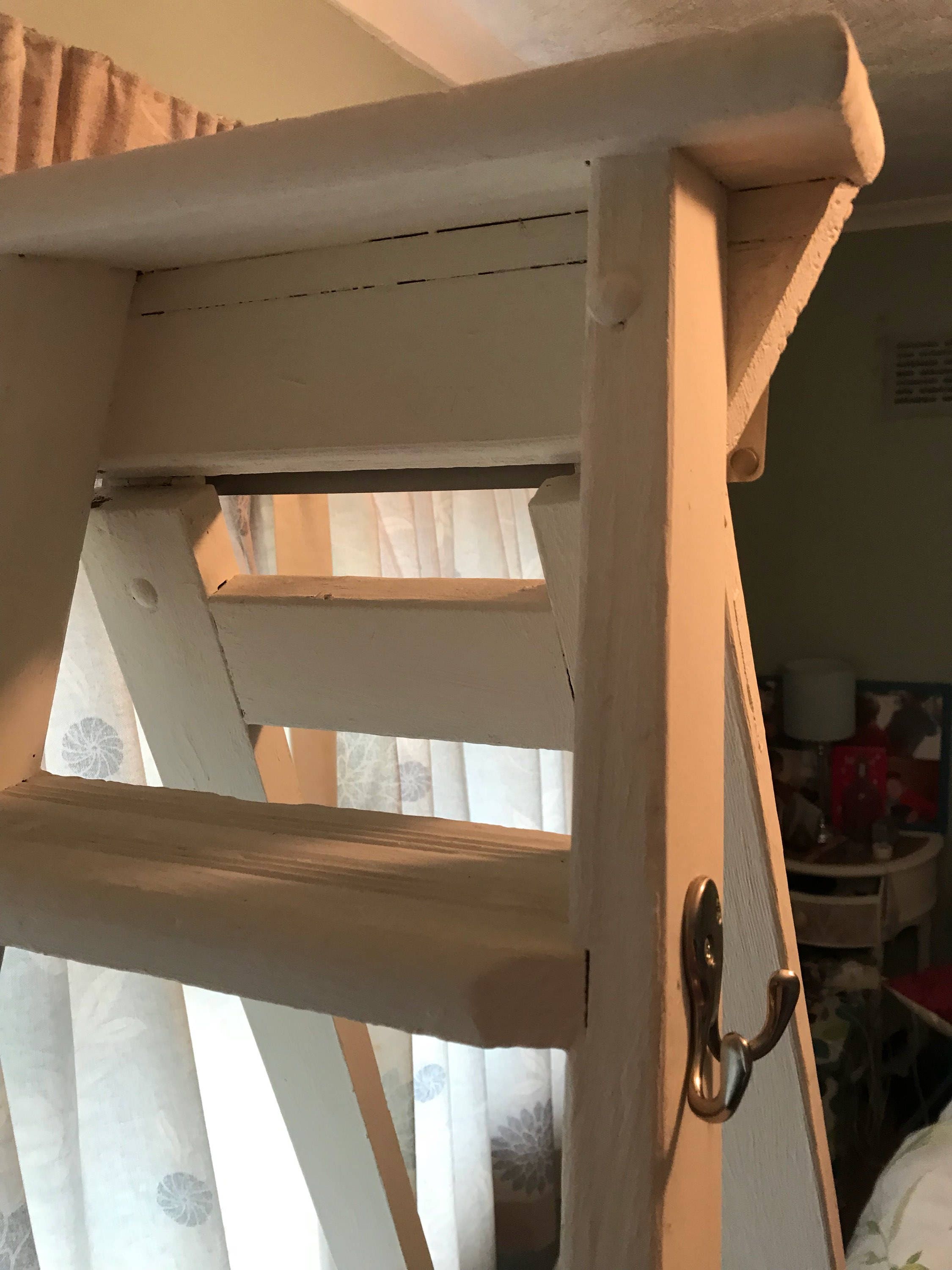 Ladder Shelf Storage Upcycled - Etsy