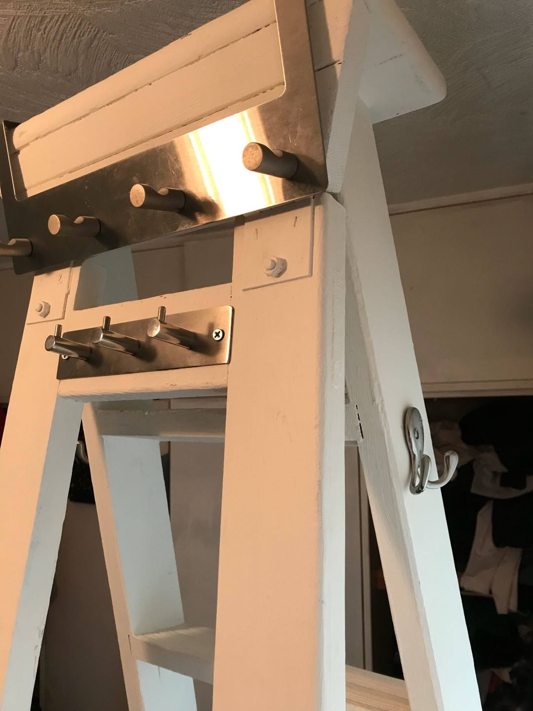 Ladder Shelf Storage Upcycled - Etsy