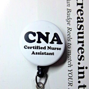CNA Certified Nurse Assistant Black Font White Background - Etsy