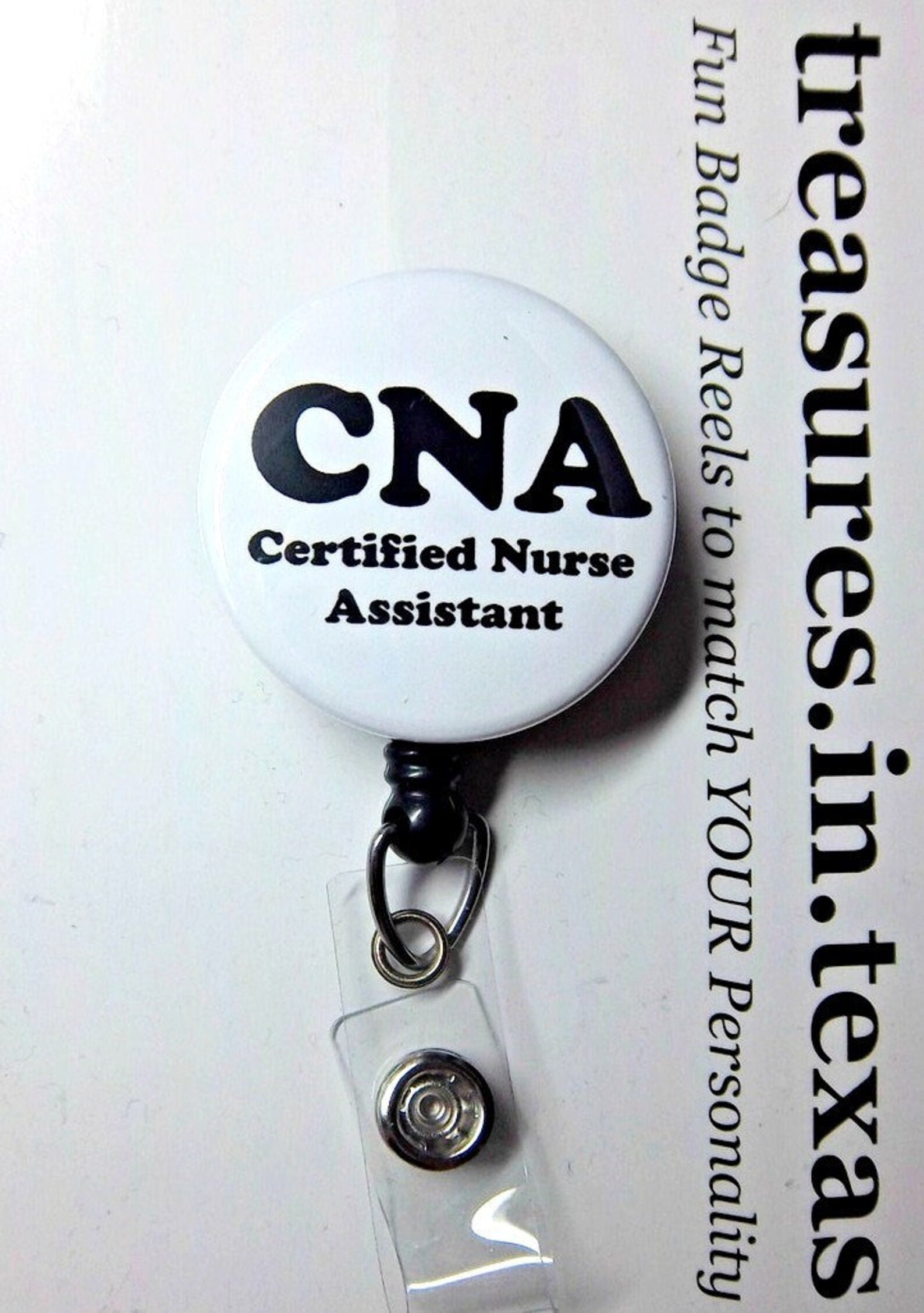 CNA Certified Nurse Assistant Black Font White Background - Etsy