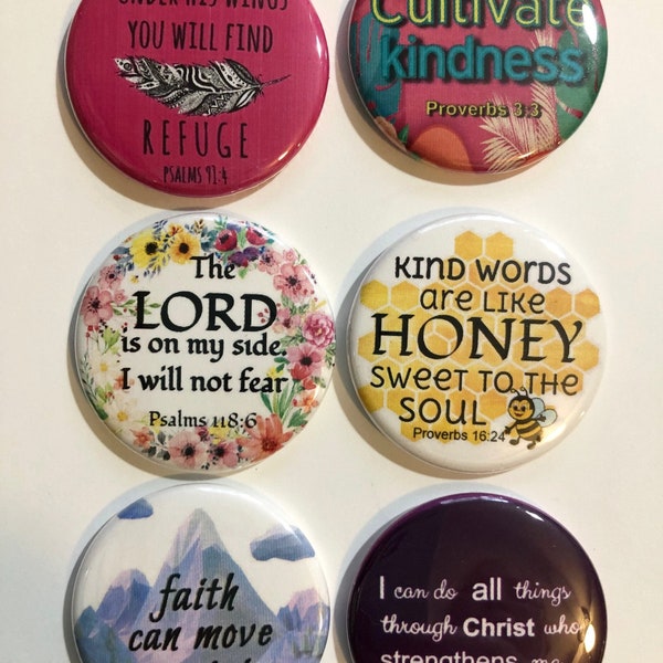 Christian Buttons - Etsy
