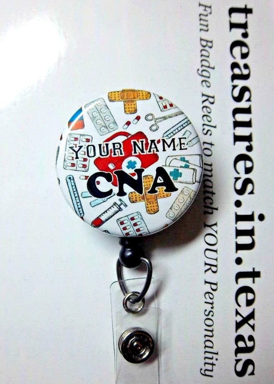 Personalized CNA Certified Nurse Assistant Medical Goodies Background ...