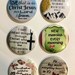 Christian, Religious Button Set J, 6-pk Novelty 1.5 Diameter Buttons ...
