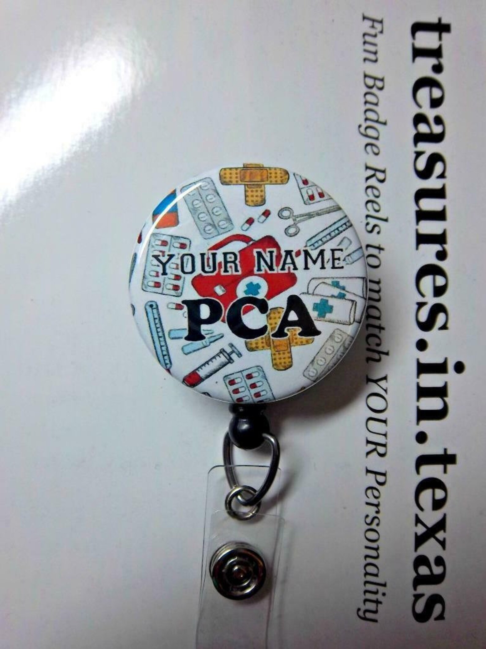 Personalized PCA Personal Care Assistant with Medical | Etsy