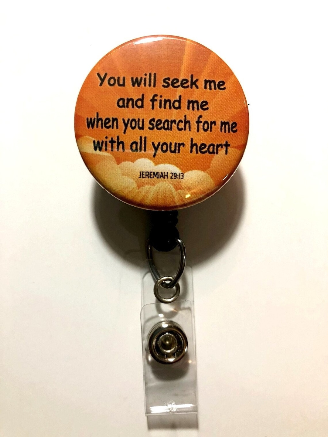 You will seek me and find me when you search for me with all - Etsy.de